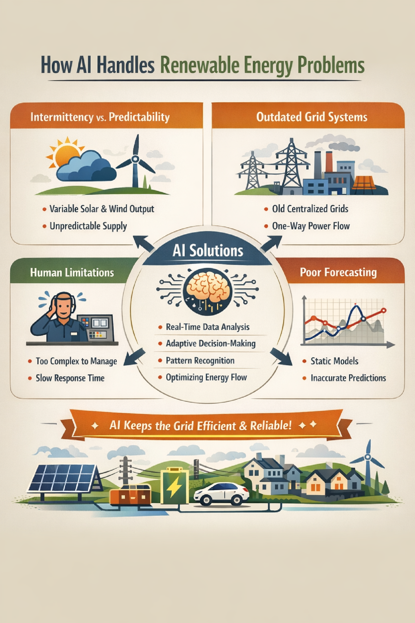 AI in Renewable Energy: Making Green Power Smarter